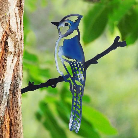Tree Stake Blue Jay – Village Traditions